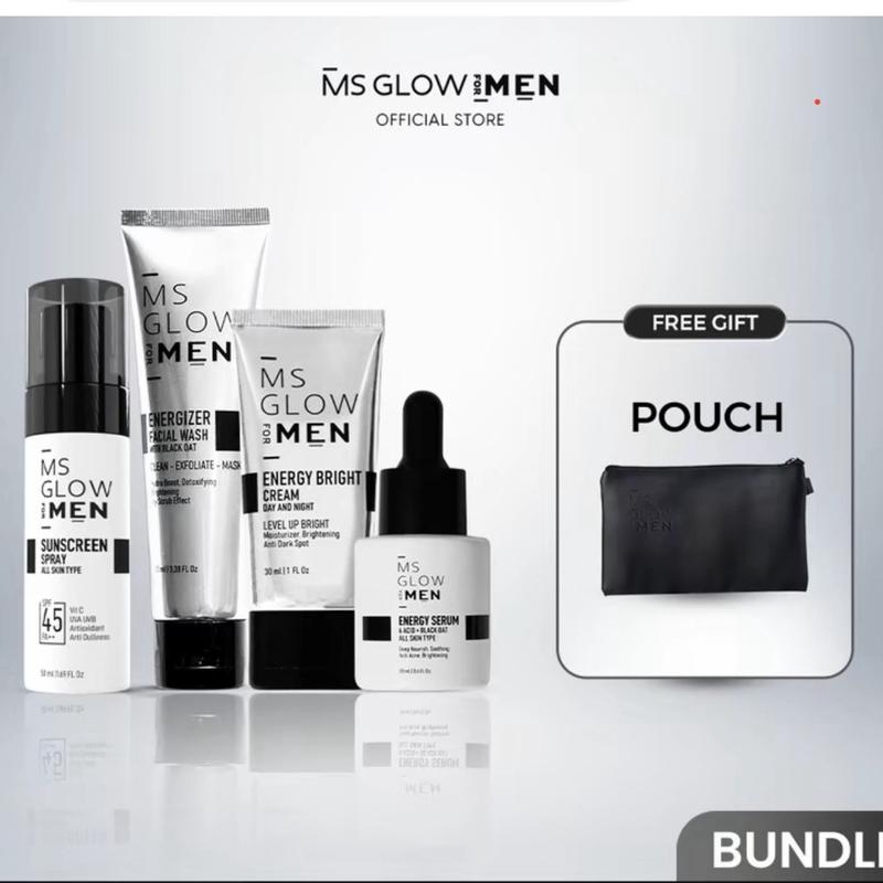 MS GLOW FOR MEN - MS GLOW MEN - PERAWATAN WAJAH PRIA Memutihkan - Shop ...