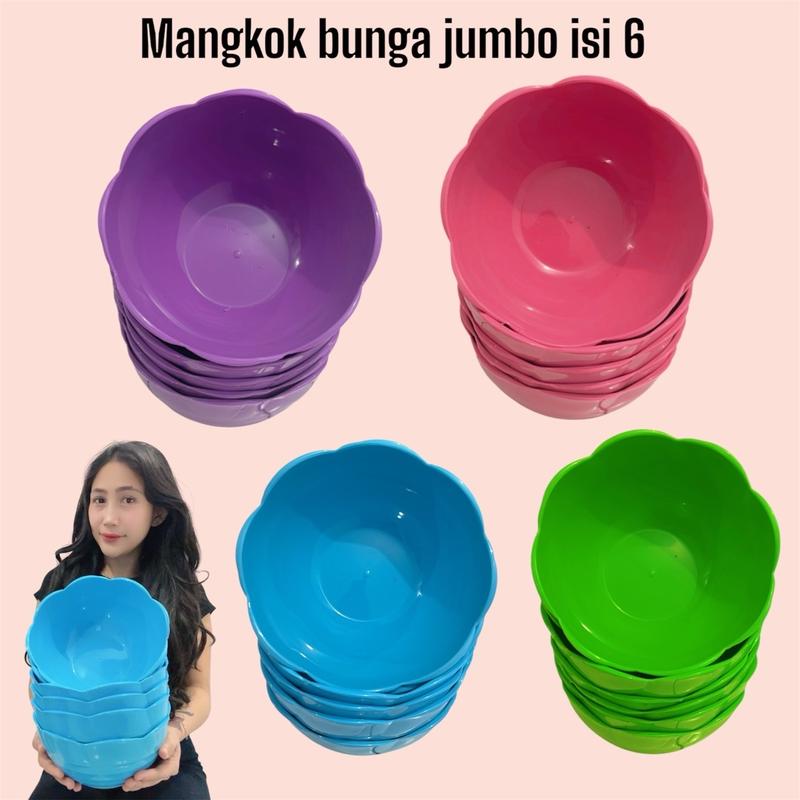 Mangkok bunga JUMBO isi 6 - Shop | Tokopedia