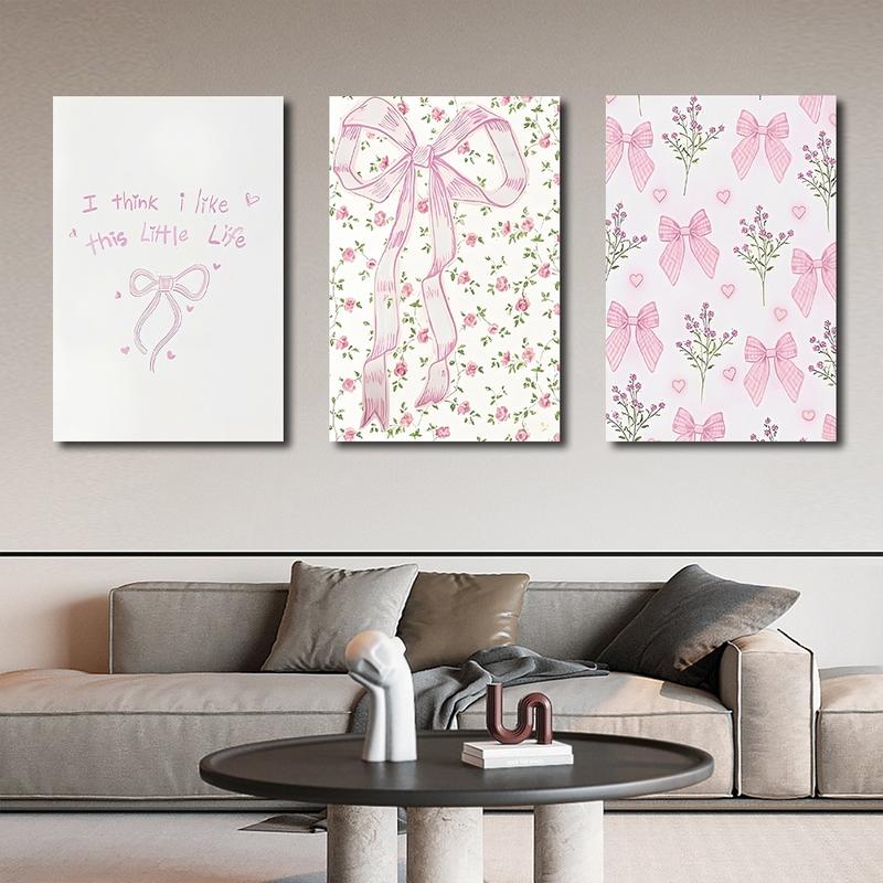 Dinding Muse 3PCS Hiasan Dinding Aesthetic Pink Pastel Hiasa - Shop ...