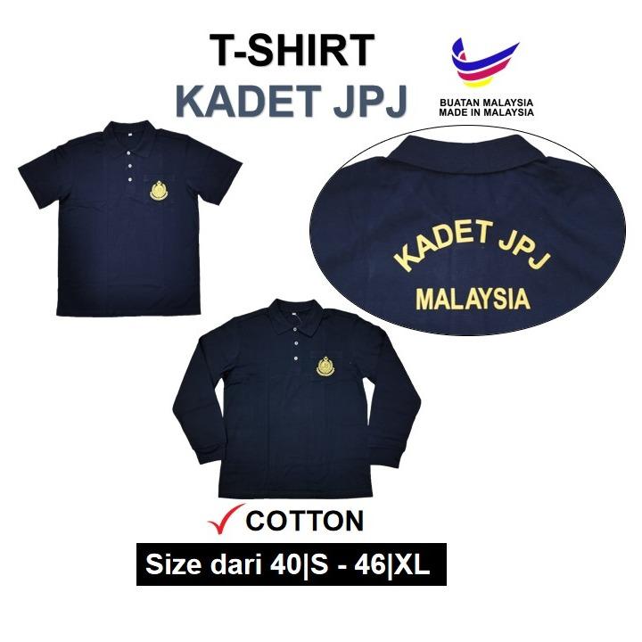 T-Shirt Kadet JPJ Sekolah menengah (Lengan Pendek / Lengan Panjang ...