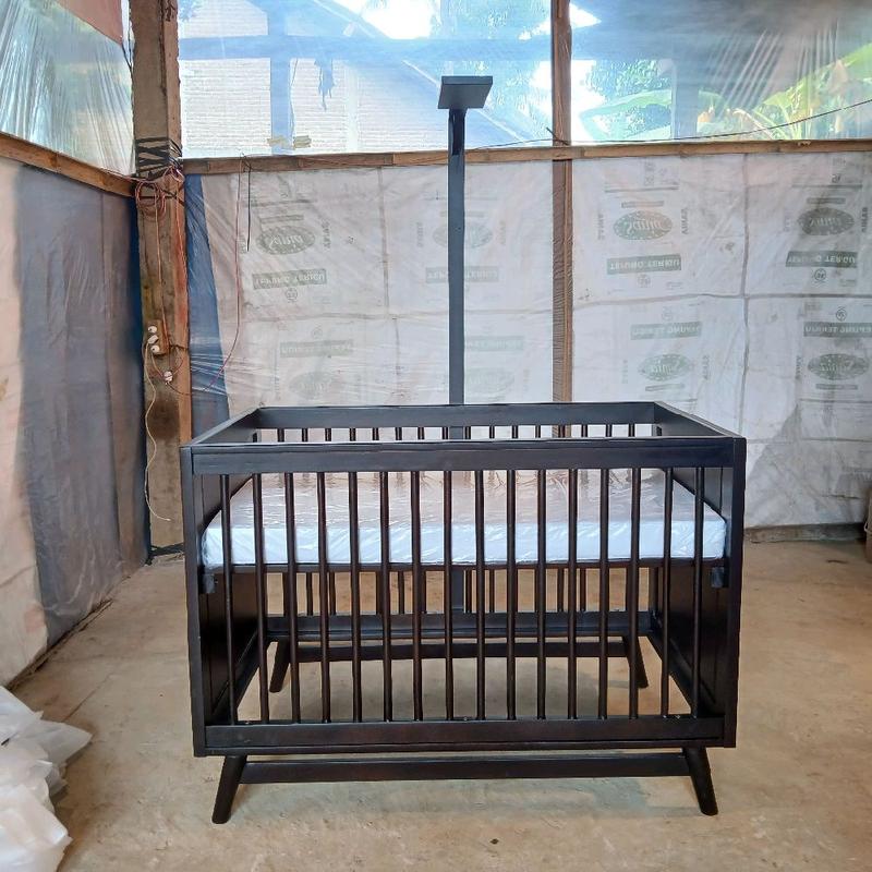Box bayi kayu minimalis baby crib baby box kayu box ranjang bayi - Shop ...