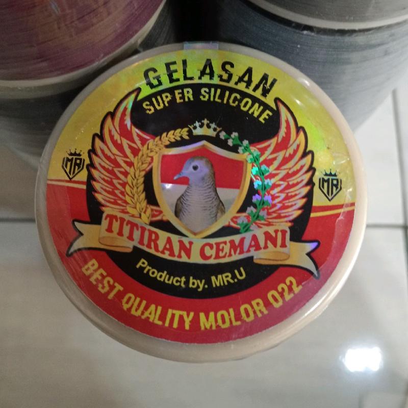 Gelasan Titiran Cemani 6000 yard molor 022 bahan n66 halus berasa ...