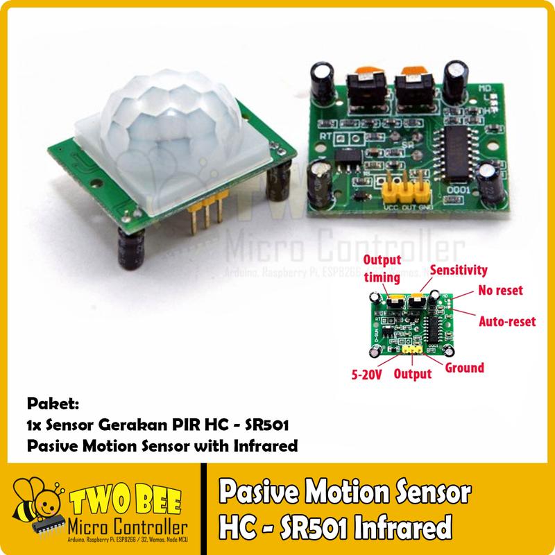 Passive Infrared PIR Sensor HC-SR501 / Motion Sensor / Senso - Shop ...