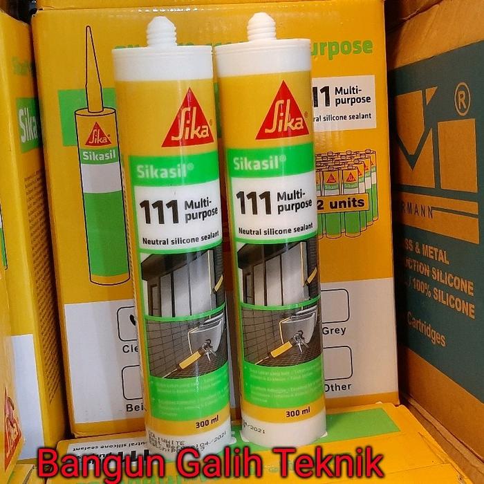Jual Sikasil 111 MP silicone Sealant Clear - Jakarta Barat - Bangun ...