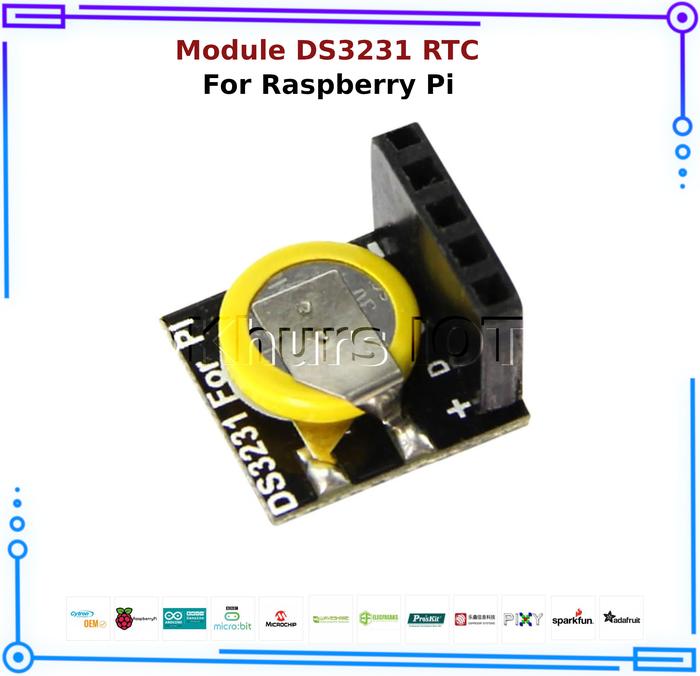 Jual Module DS3231 RTC Real Time Clock untuk Raspberry Pi - Kota ...