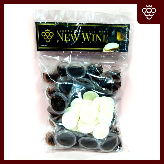 Anggur Perjamuan Kudus Premium Cup + Hosti - Isi 50 cup - Shop | Tokopedia