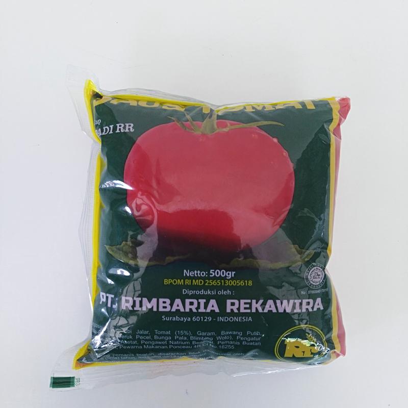 Saos Tomat Rimbaria Plastik 500gram - Shop | Tokopedia
