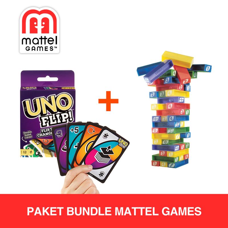 Bundle Uno Stacko and Uno Flip - Shop | Tokopedia