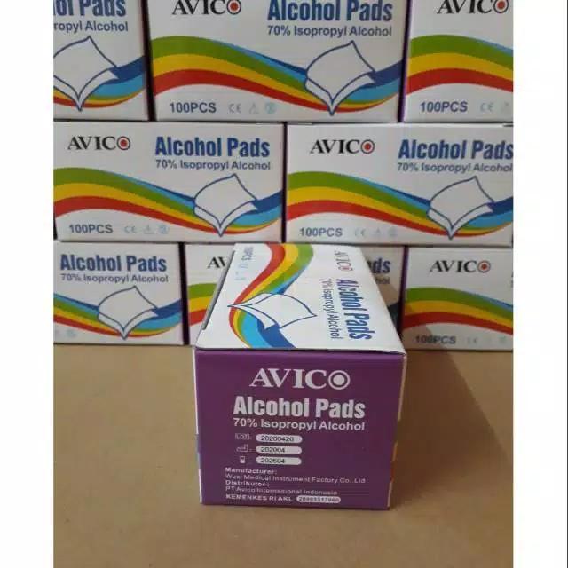 Avico tissu alkohol pads avico - Shop | Tokopedia