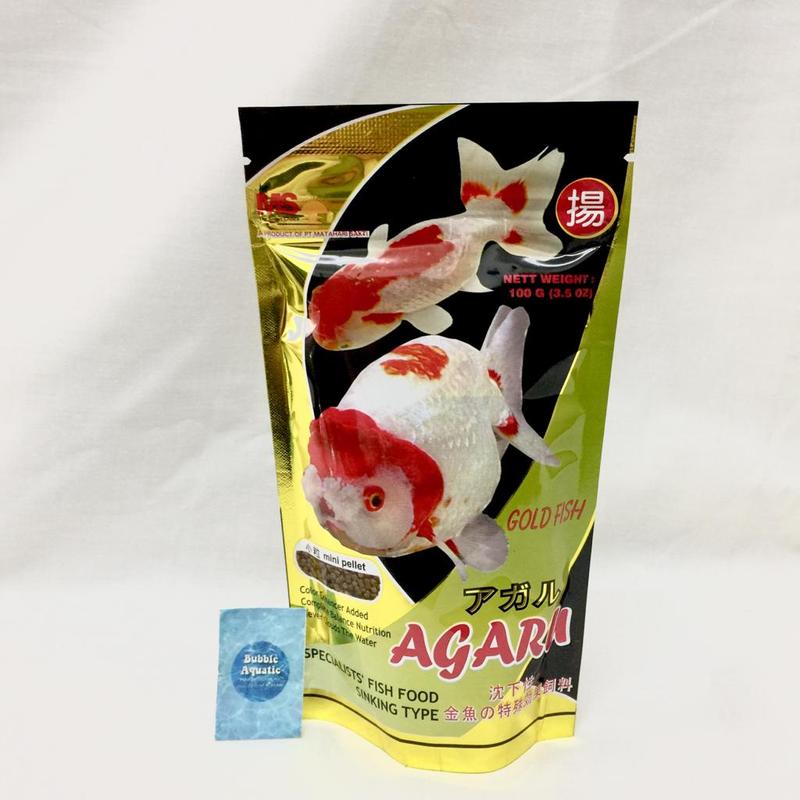 Pakan ikan hias Agaru sinking / tenggelam 100gr - Shop | Tokopedia