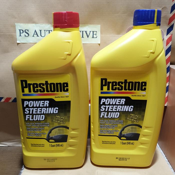Jual OLI POWER STEERING PRESTONE 946 ML PUTIH ATAU MERAH - Merah - Kota ...
