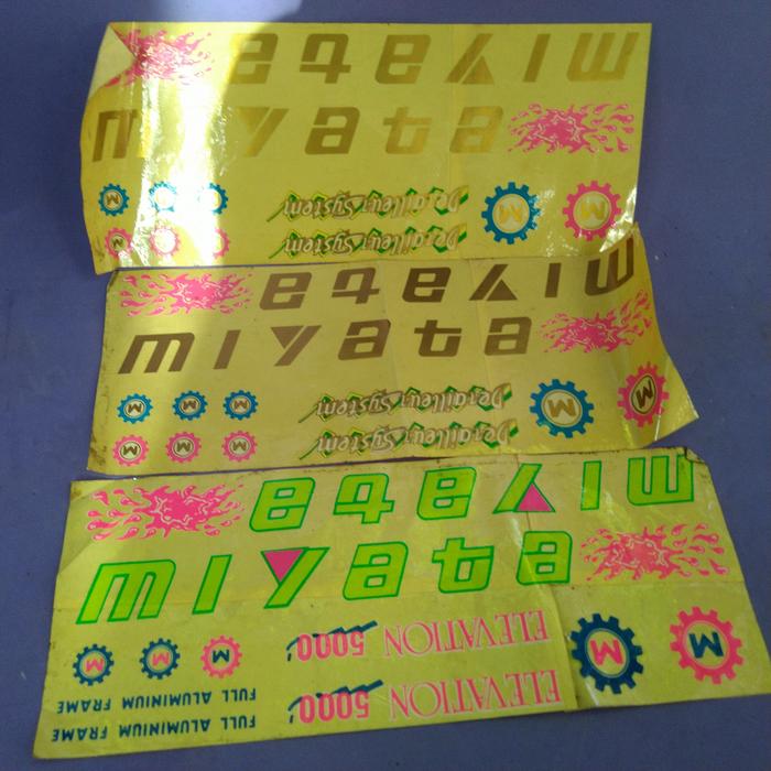 Jual stiker decal sepeda miyata bmx osbmx jadul vintage antik lawas ...