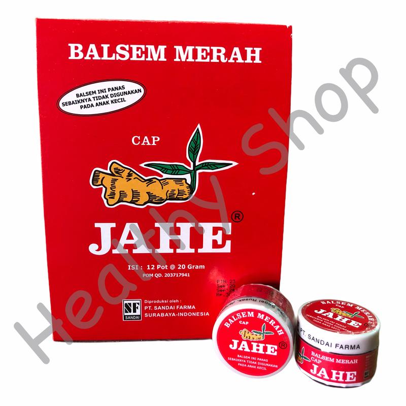 Balsem Merah Cap JAHE 20g - Shop | Tokopedia