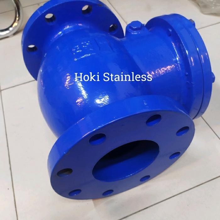 Jual Swing Check valve CI JIS 10K Flange 3" inch ( DN 80 ) - Jakarta ...