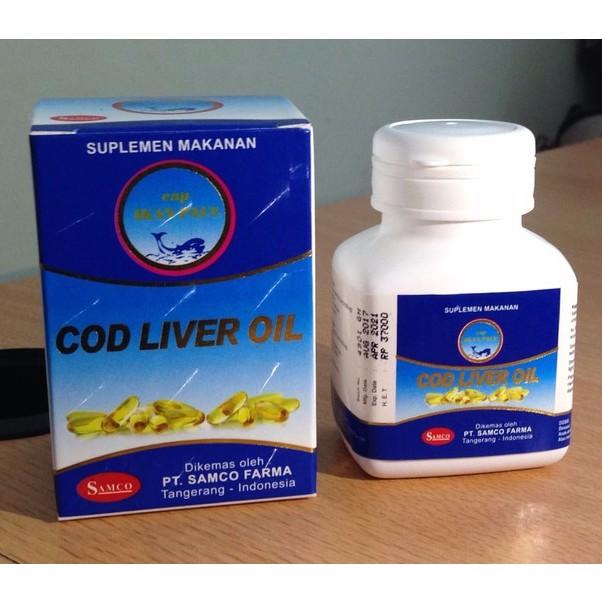COD LIVER OIL MINYAK IKAN CAP SAMCO isi 100 - Shop | Tokopedia