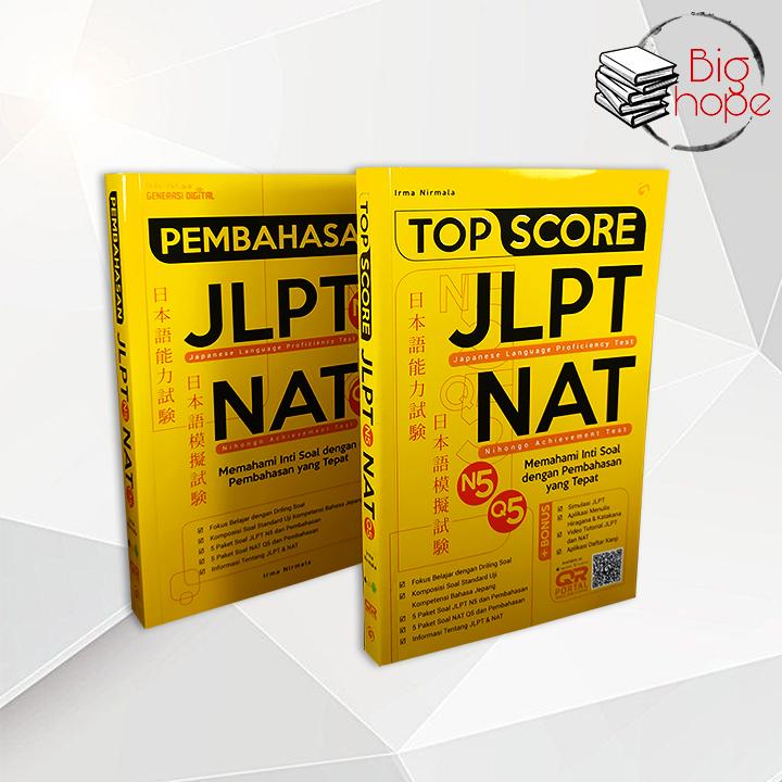BUKU TES JLPT & NAT - TOP SCORE JLPT-N5 & NAT-Q5 - Shop | Tokopedia