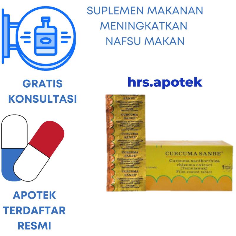 Curcuma Sanbe Strip Isi 10 Tablet - Shop | Tokopedia