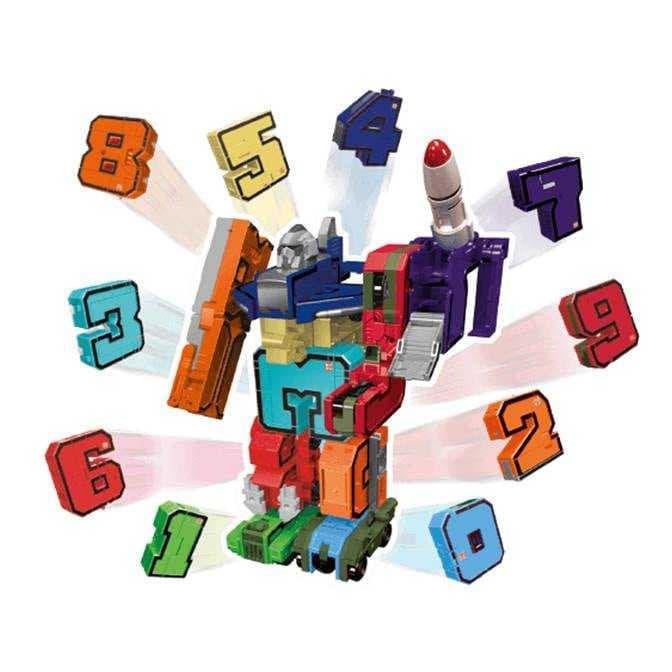 EMCO MEGA BOTZ POCKET MORPHERS SET - Number 0-9 / Angka 0-9 - Shop ...