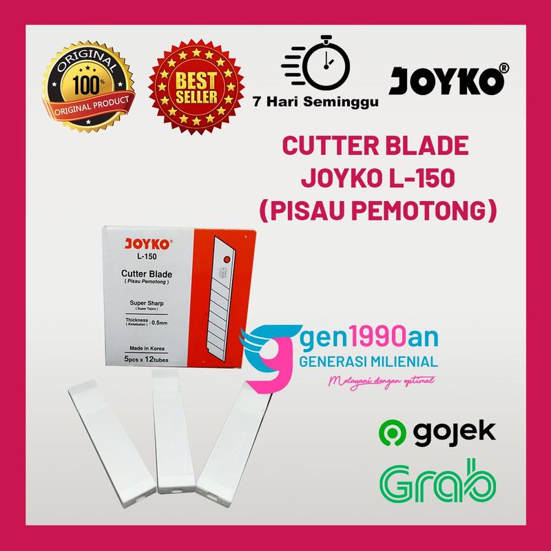 Refill Cutter / Cutter Blade/ Isi Cutter karter besar L150 JOYKO - Shop ...