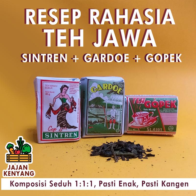 Resep Teh Angkringan Jawa, Sintren, Gardoe, Gopek (120gr) - Shop ...