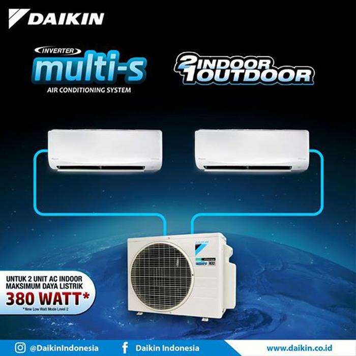 DAIKIN AC MULTI-S 2 KONEKSI BARU 2 MKC 20 RVM (1/2 PK + 3/4 PK) - Shop | Tokopedia
