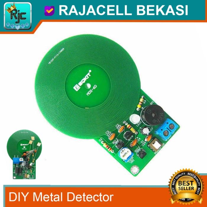DIY KIT Metal Detector Detektor Logam Sensor Deteksi Besi Induksi ...