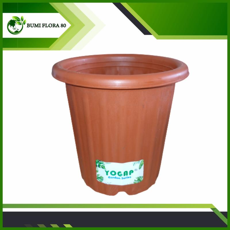 Pot Yogap YPT 10/ Pot Plastik/ Pot Cantik/ Pot Bunga - Shop | Tokopedia