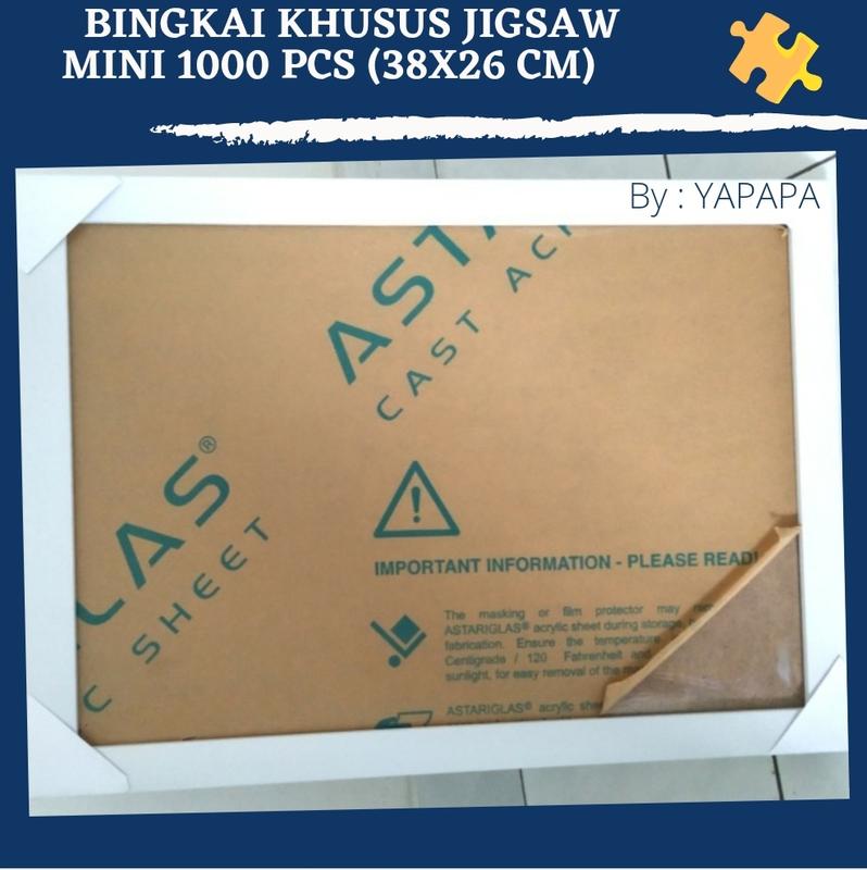 BINGKAI FRAME PUZZLE MINI 1000 PCS JIGSAW PUZZLE FRAME - Shop | Tokopedia