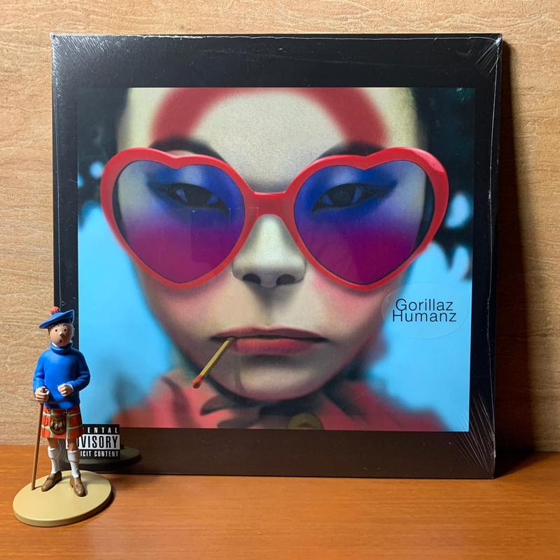 PIRINGAN HITAM / VINYL GORILLAZ - HUMANZ - Shop | Tokopedia