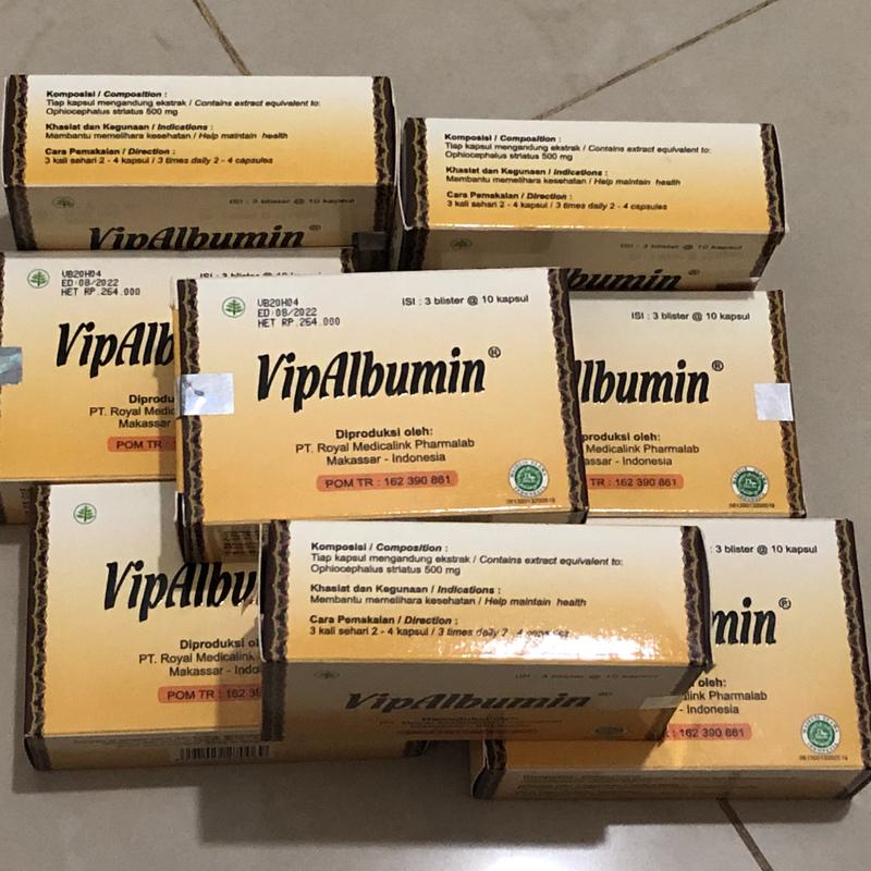 VIPALBUMIN KAPSUL - Shop | Tokopedia