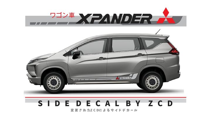 Jual Sticker samping Side decal Mitsubishi Xpander by ZCD modified ...