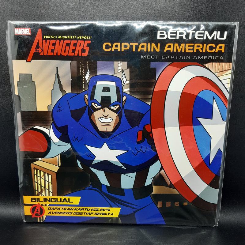 Story Book Marvel Avengers Captain America - Shop | Tokopedia