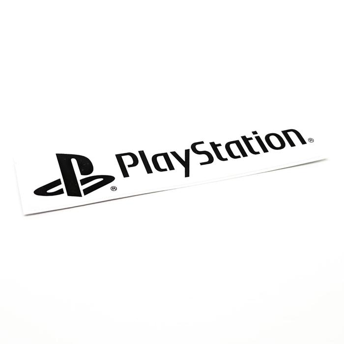 Jual Sticker Logo Playstation PS Memanjang Ada warna Hitam dan Putih ...