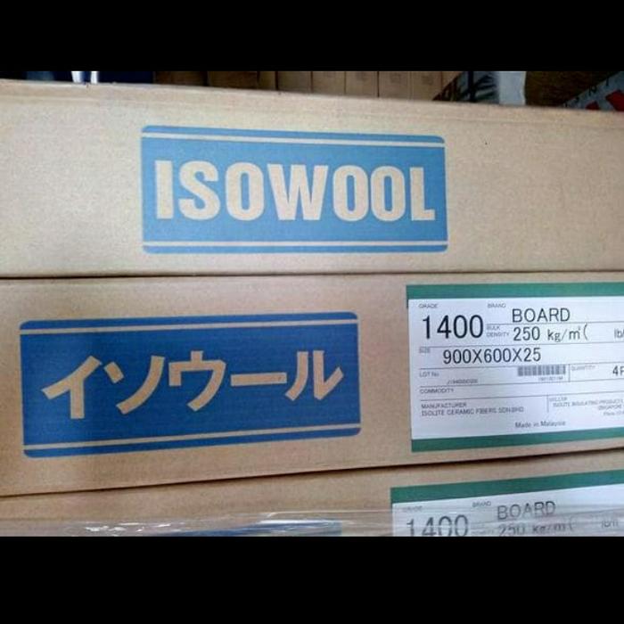 Jual Isowool Density 128kg Ceramic fiber blanket insulation peredam ...