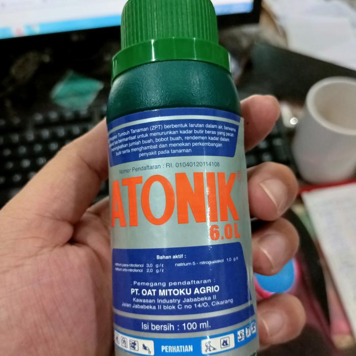 Jual atonik 100 ml zpt, zpt cair, pupuk buah, antonik tanaman - atonik ...