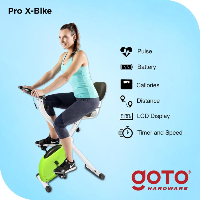 Kova Pro X Bike Sepeda Statis Olahraga Gym Alat Fitnes Dengan Sandaran ...