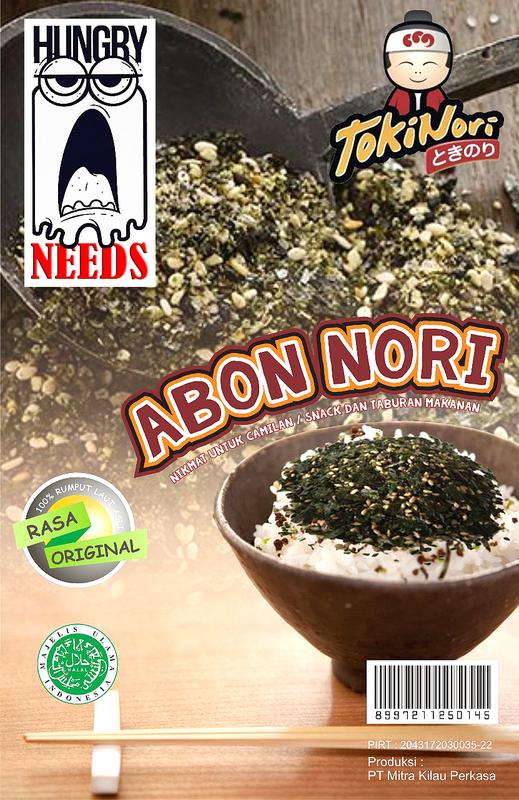 A BON NORI ORIGINAL 60 GR MERK TOKINORI - ABON RUMPUT LAUT ORI - Shop ...