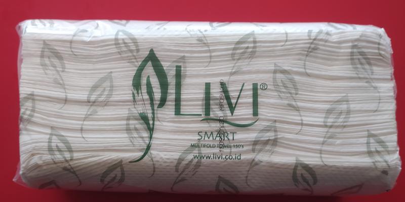 Tissue Livi Hand Towel Smart Multifold Tisue Wastafel - Shop | Tokopedia