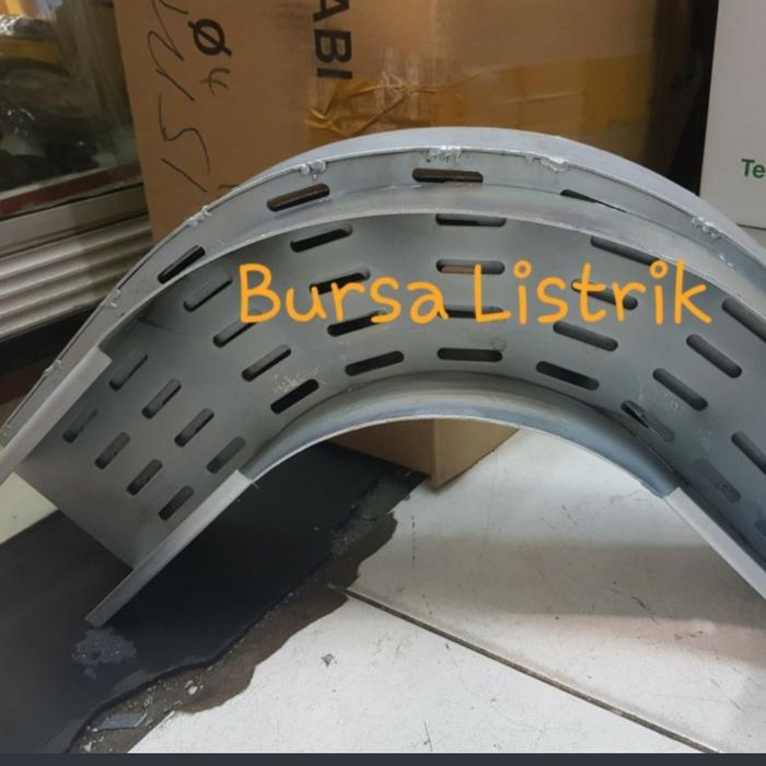 Jual Elbow Tray 200 x 100 mm lengkap Cover Electro Galvanis - Jakarta ...