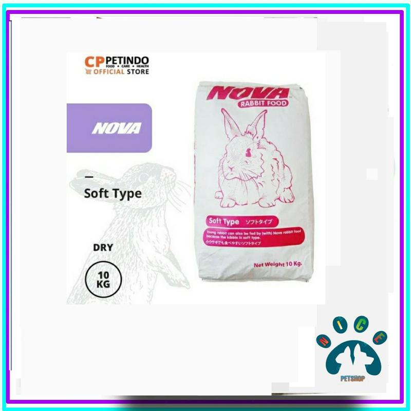 Nova Rabbit Food 10 kg Makanan Kelinci Nova Rabbit 10kg - Shop | Tokopedia