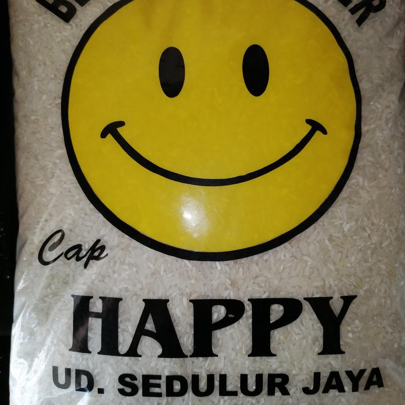 Beras Cap Happy 5kg - Shop | Tokopedia