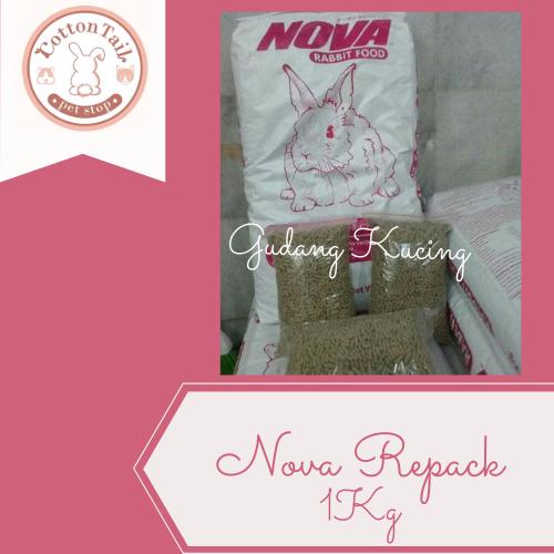 Makanan Kelinci Nova Rabbit Food Repack 1Kg / Nova Rabbit food - Shop ...