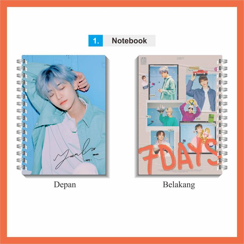 NOTEBOOK KPOP NCT DREAM RELOAD - 7 DAYS UKURAN A6 (LEBIH KECIL) - Shop ...