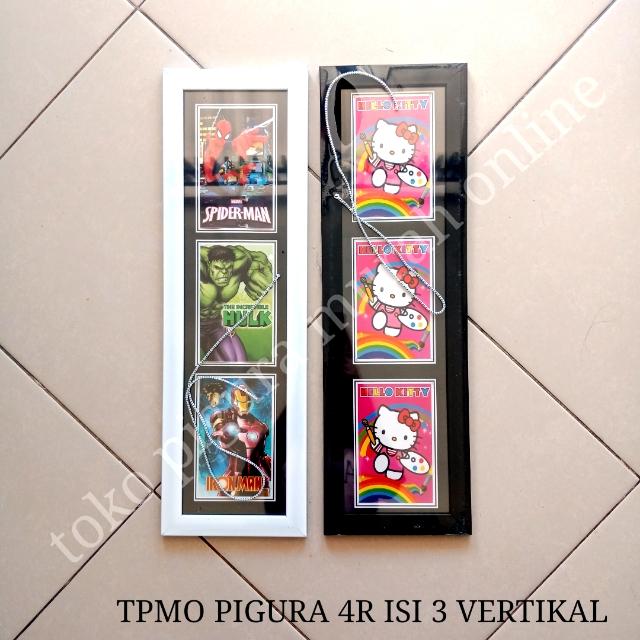 Jual BINGKAI FOTO 4R ISI 3 VERTICAL / PIGURA FOTO / FRAME / PIGURA ...