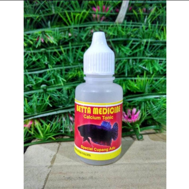 BETTA MEDICINE CALCIUM TONIC OBAT VITAMIN UNTUK IKAN CUPANG - Shop ...