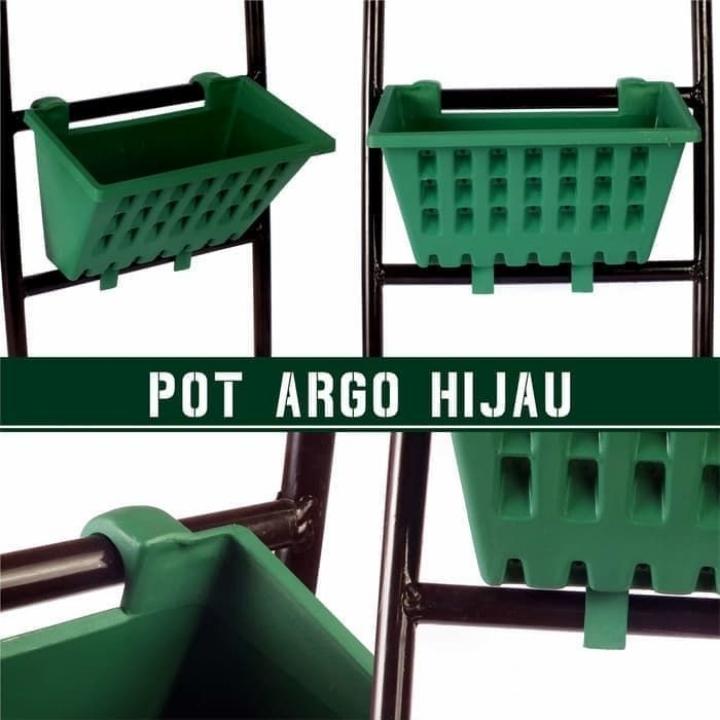pot tanaman gantung argo 01 hijau - Shop | Tokopedia