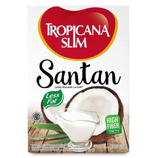 santen tropicana slim santan 5 sachet less fat high fiber - Shop ...
