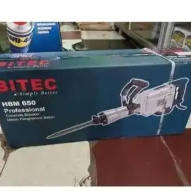 Bitec HBM 650 jack hammer demolition hammer mesin bobok beton - Shop ...