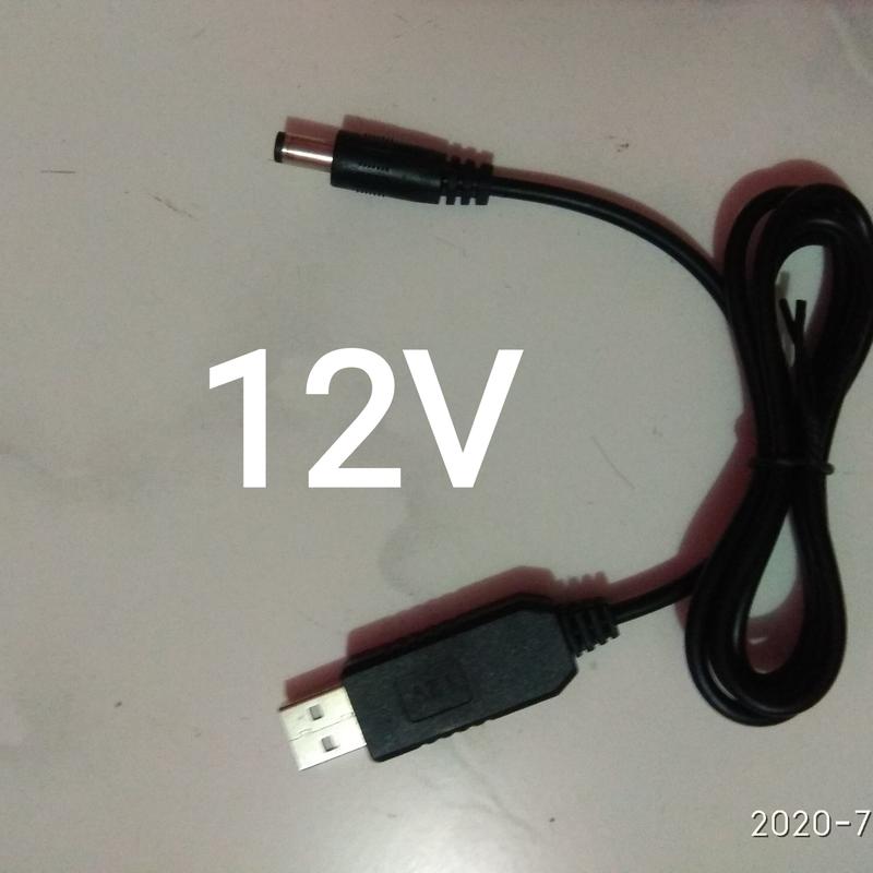 Kabel Adapter Converter USB Power Boost DC 5V to DC 12V - Shop | Tokopedia