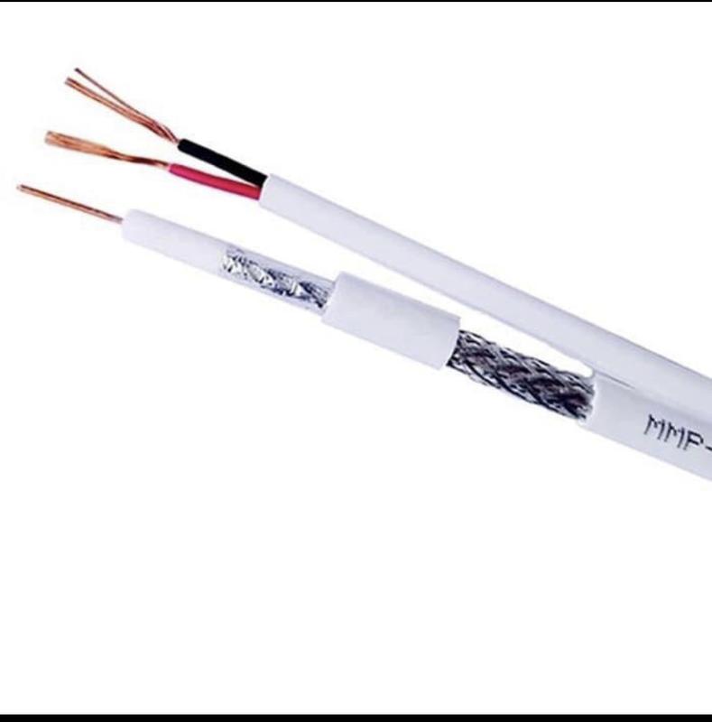 Kabel cctv rg59 plus power permeter - Shop | Tokopedia